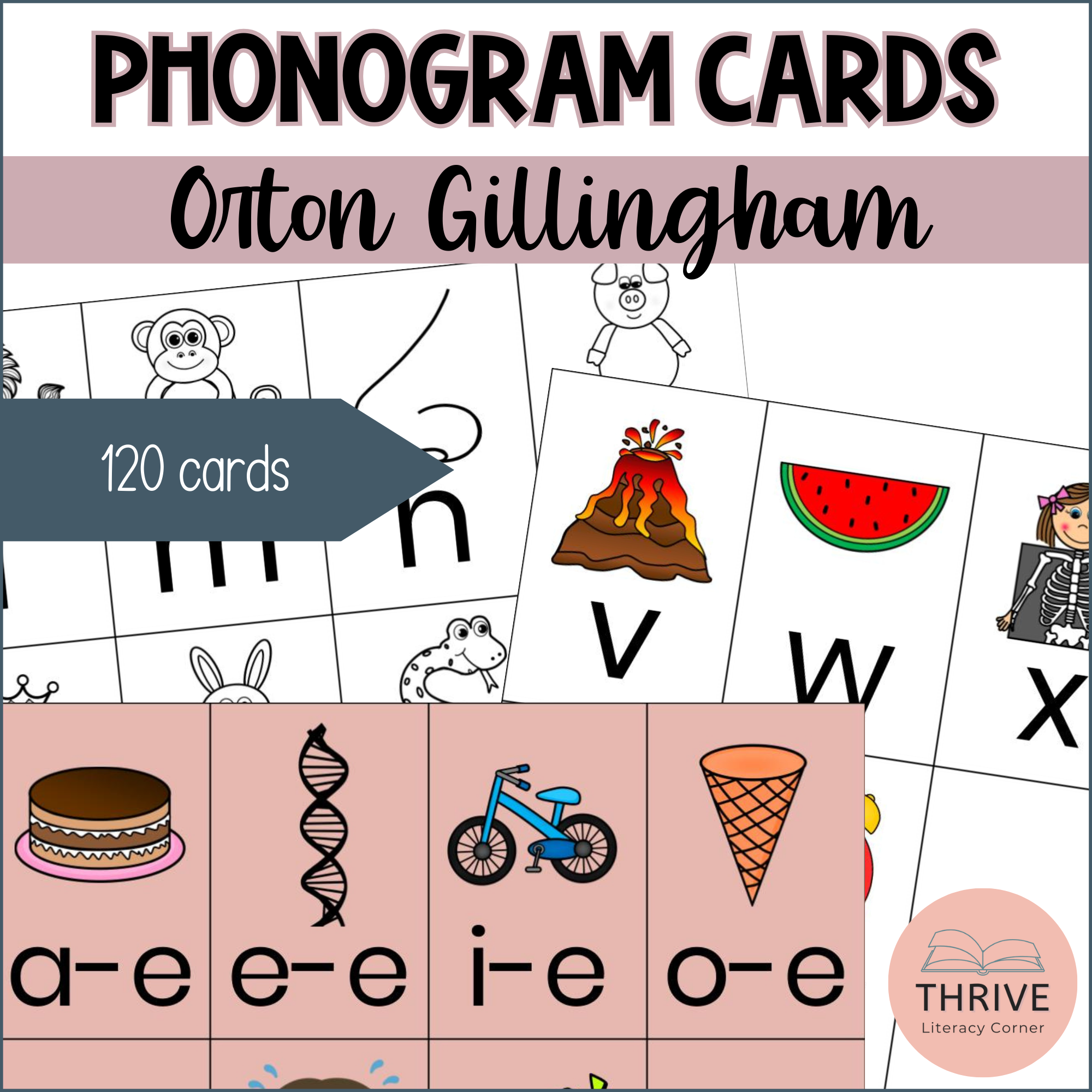 Phonogram Cards - Sound Spelling Cards - Phoneme Grapheme Spelling Car ...
